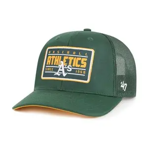 '47 47 Oakland Athletics Hardline Trucker Adjustable Hat - Green