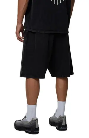 GOOD FOR NOTHING Oversized Eagle Shorts