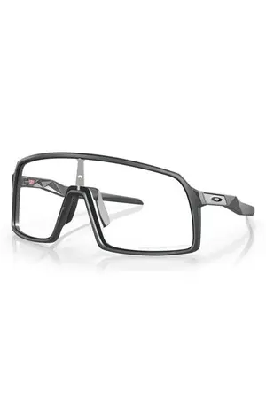 Oakley Sutro 60mm Photochromic Rectangle Shield Sunglasses