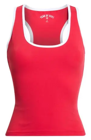 Year Of Ours Back Cutout Racerback Tank