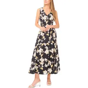 Ted Baker London Elana Floral Cotton Midi Dress