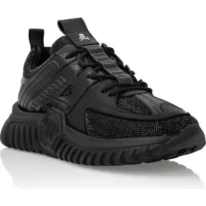 Philipp Plein Runner Supersonic Crystal - Black