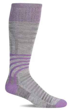 SOCKWELL Track & Field Compression Socks - Ash