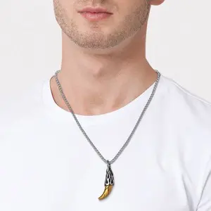 Lucky Brand Claw Pendant Necklace