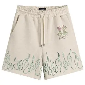 Amiri Ma Quad Flames Sweatshort