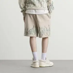Amiri Ma Quad Flames Sweatshort