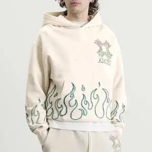 Amiri Ma Quad Flames Hoodie