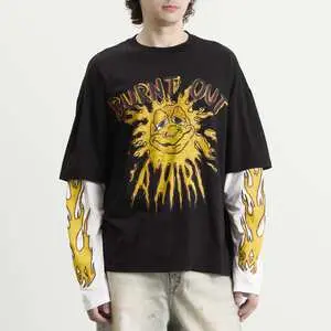Amiri Burnt Out Double Layer T-shirt