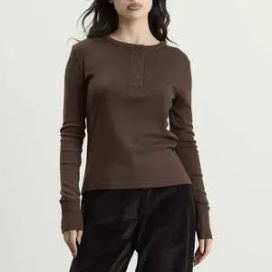 Studio Nicholson Roane Long Sleeve Henley