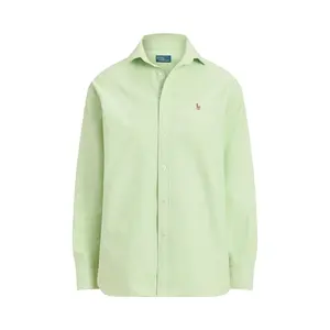 Ralph Lauren Relaxed Fit Cotton Oxford Shirt - Lime Drop
