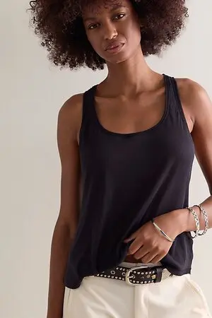 Free People Intimately Bare Rib Tank - Black
