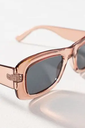 Anthropologie Flat-top Curved Rectangle Sunglasses
