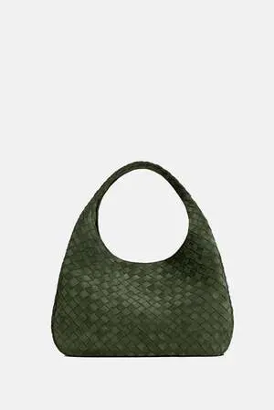Bottega Veneta Large Campana Bag - Green