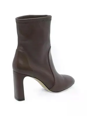 STUART WEITZMAN Babette Round-toe Ankle Boots