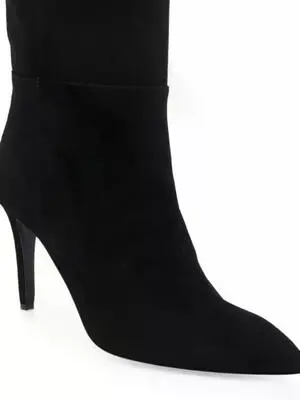 VIA ROMA 15 Pointed-toe Suede Boots