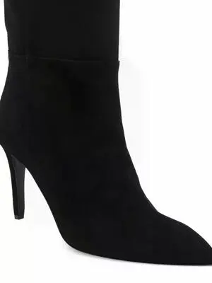 VIA ROMA 15 Pointed-toe Suede Boots
