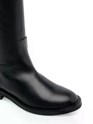 VIA ROMA 15 Logo-plaque Knee-high Boots