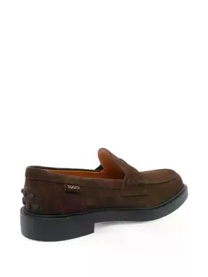 TOD'S Suede Loafers