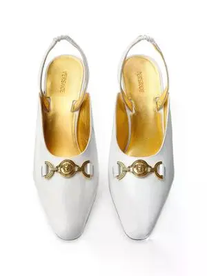 Versace Marisa Patent Slingback Heels