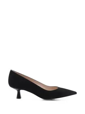 STUART WEITZMAN Sculpt Suede Pumps