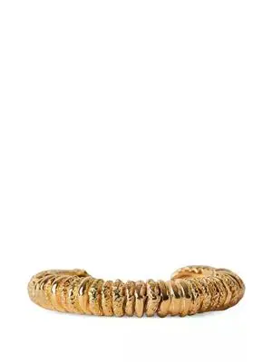 PAOLA SIGHINOLFI Tone Hammered Cuff Bracelet - Gold