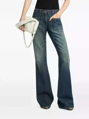 COURREGES Embroidered Ac Logo Denim