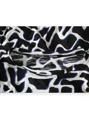 Proenza Schouler Printed Crew-neck Top