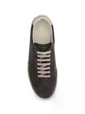 Brunello Cucinelli Suede Low-top Sneakers