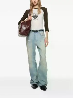 Acne Studios Jersey T-shirt With Logo