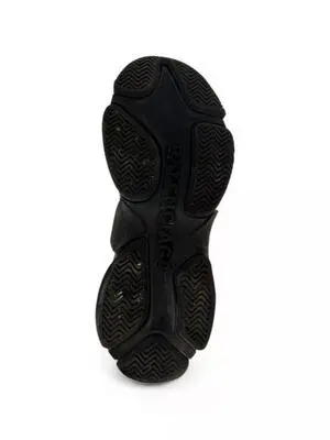 Balenciaga Triple S Clear Sole Sneakers - Black