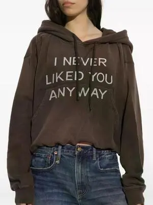 R13 Cropped Hoodie