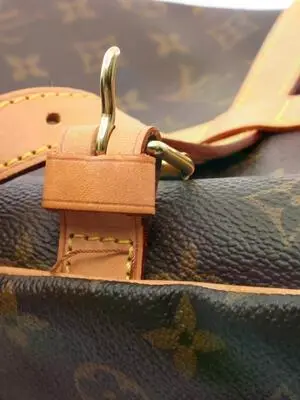 LOUIS VUITTON Monogram Saumur 30 Crossbody Bag - Brown