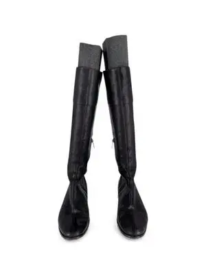 JIMMY CHOO London Knee-high Leather Boots