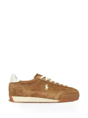 Polo Ralph Lauren Hester Suede Sneakers - Brown