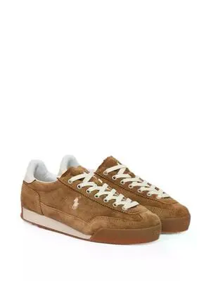 Polo Ralph Lauren Hester Suede Sneakers - Brown