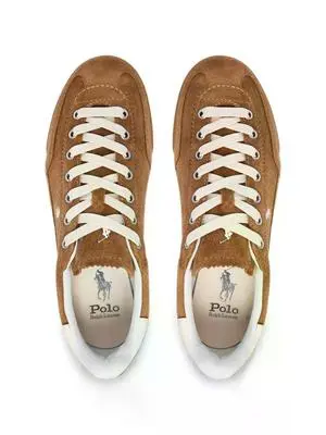 Polo Ralph Lauren Hester Suede Sneakers - Brown