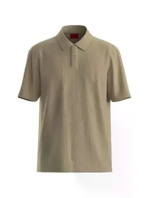 Hugo Crinkled Polo Shirt