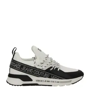 Versace Logo Strap Sneakers
