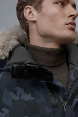 Canada Goose Logo Details Parker Coat