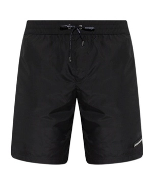Dolce & Gabbana Dolce Gabbana Logo Patch Swim Shorts