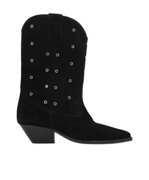 Isabel Marant Étoile Block-heel Ankle Boots - Black