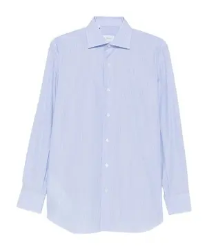 Brioni Long-sleeved Shirt - Blue