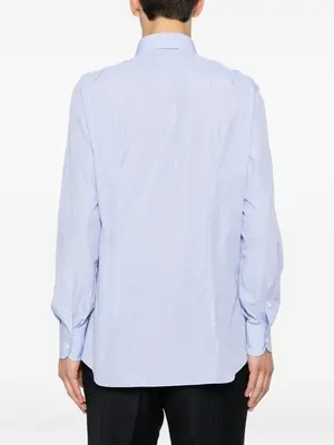 Brioni Long-sleeved Shirt - Blue