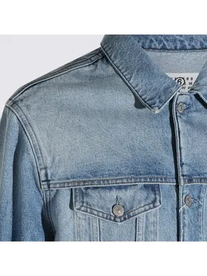 MAISON MARGIELA Layered Denim Jacket