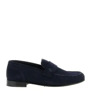 JIMMY CHOO Ellis Suede Flat Shoes