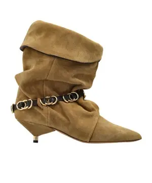 Isabel Marant Étoile Pointed-toe Ankle Boots - Taupe