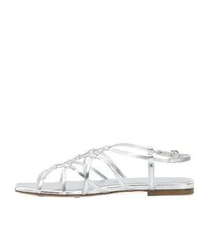 AeydĒ Anisa Strappy Sandals - White