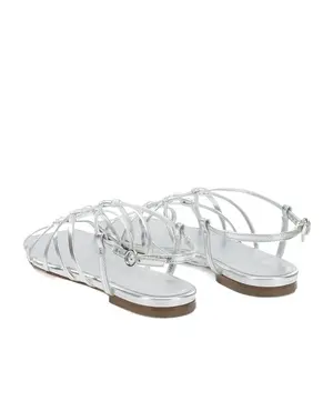 AeydĒ Anisa Strappy Sandals - White