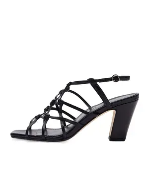 AeydĒ Acacia Block-heel Sandals - Black