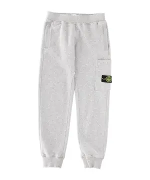 Stone Island Elastic-waist Athletic Pants - Grey